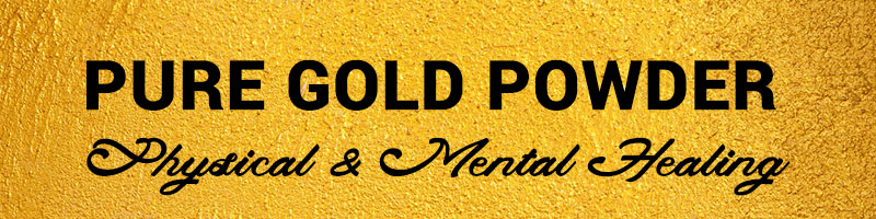Pure Gold Powder and Physical and Mental Healing
